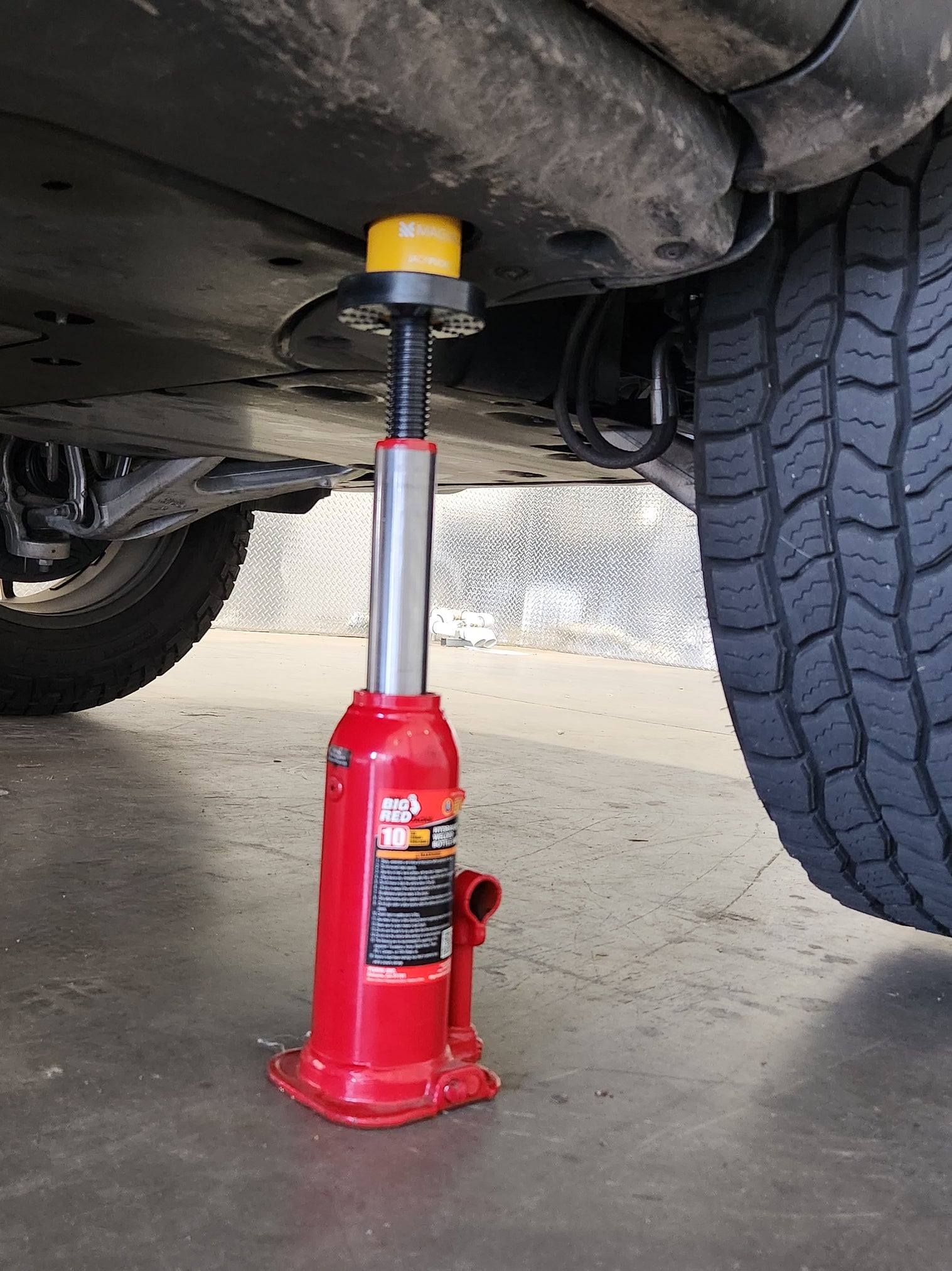 The ORIGINAL Magnetic Jack Puck Kit for Rivian R1T & R1S Lift with Con ...